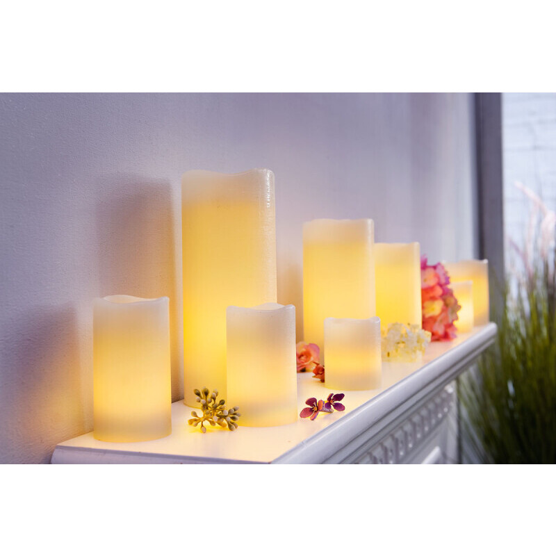 8 db LED-es gyertya szettben » Astoreo - Minden az otthoni kényelemért