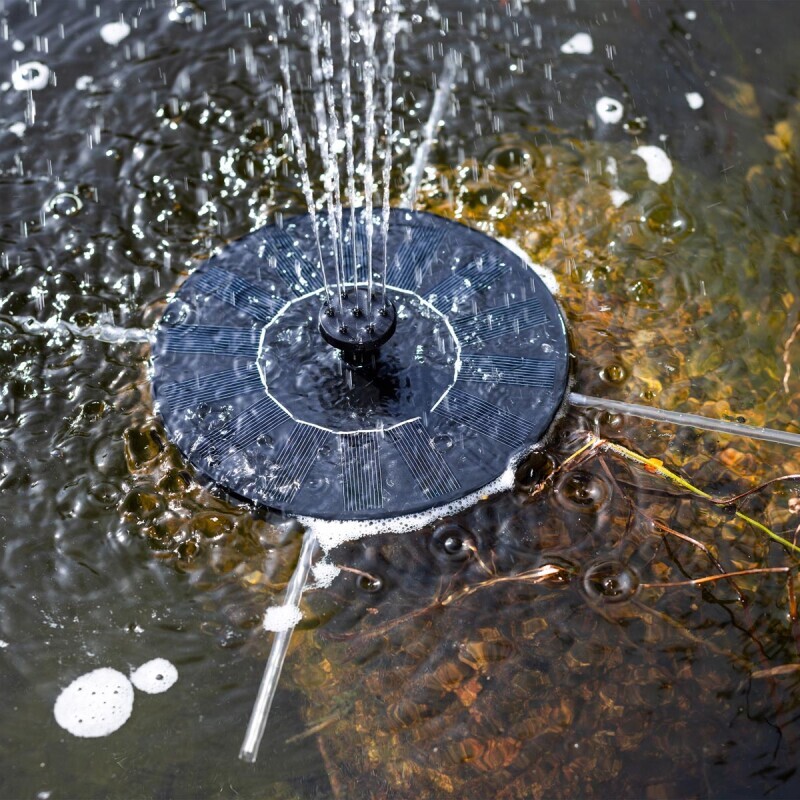 Solární fontána, černá, 16 cm » MAGNET 3P - Promyšlené! Praktické ...