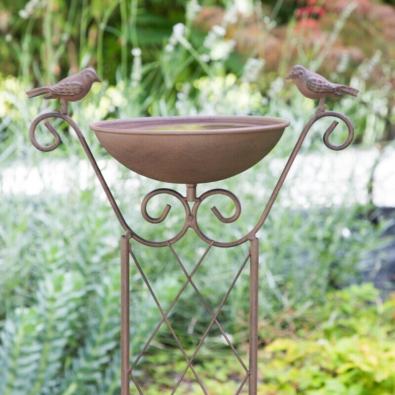 Pítko pre vtáky s mriežkou na popínavé rastliny » Astoreo - Všetko pre ...