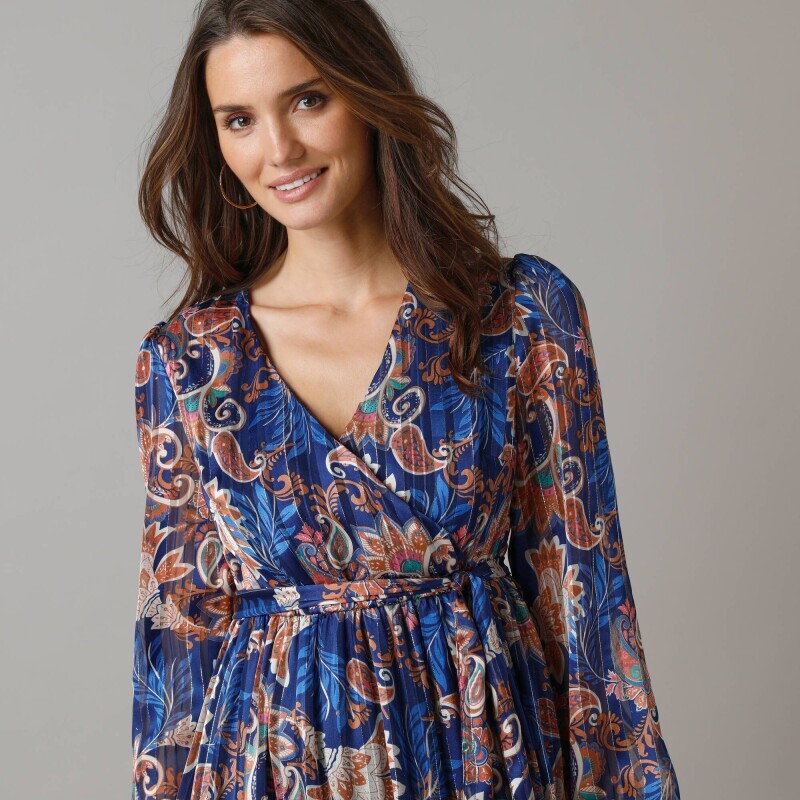 Dlouhé šaty s potiskem » Blancheporte - francouzská móda pro Vás